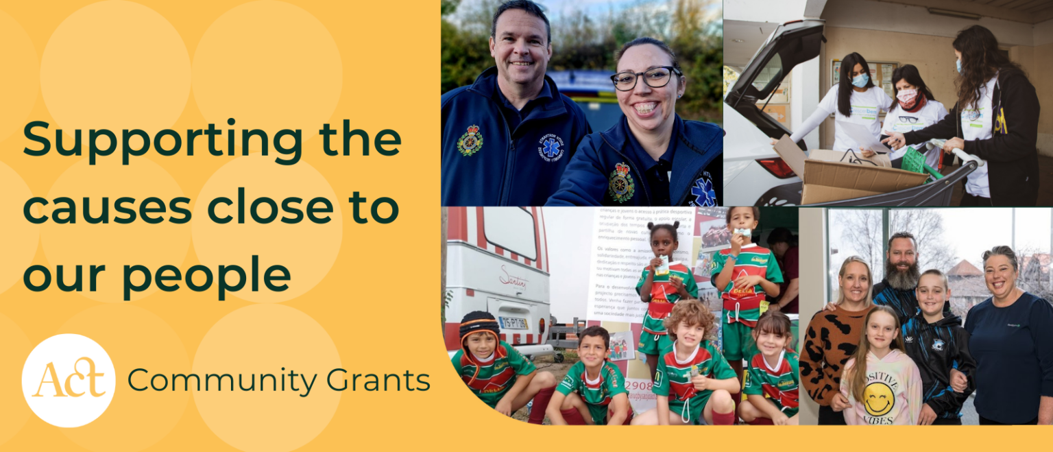 Causes special to Ardonagh colleagues supported with grants from ACT ...